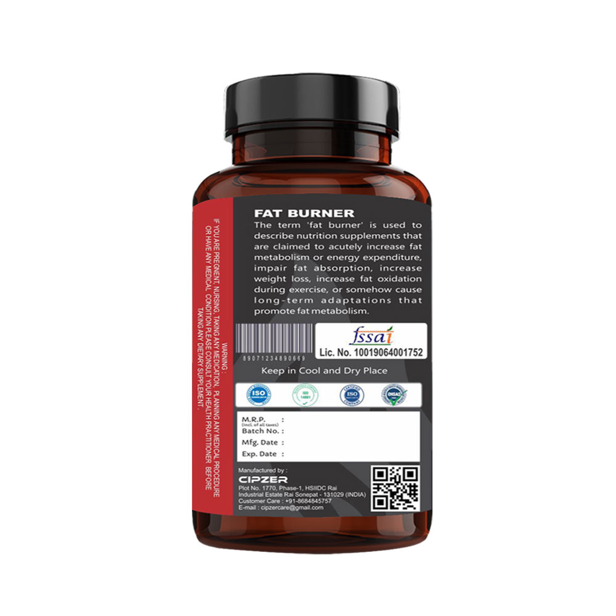 Cipzer Fat Burner Capsule
